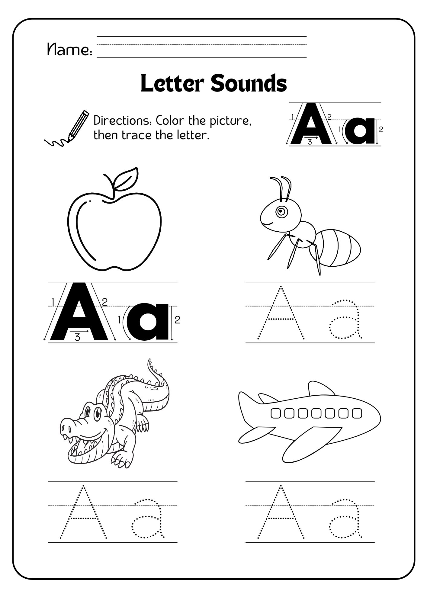 Letter Tracing Worksheets: Fun and Easy Practice for Kids - Free Worksheets